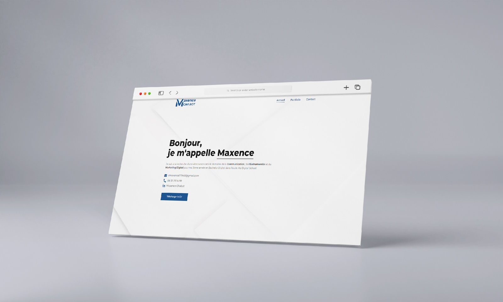 Portfolio - Maxence Chabot